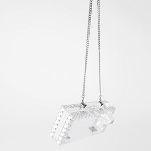 Zara | Bags | Zara Transparent Rigid Mini Box Bag | Poshmark